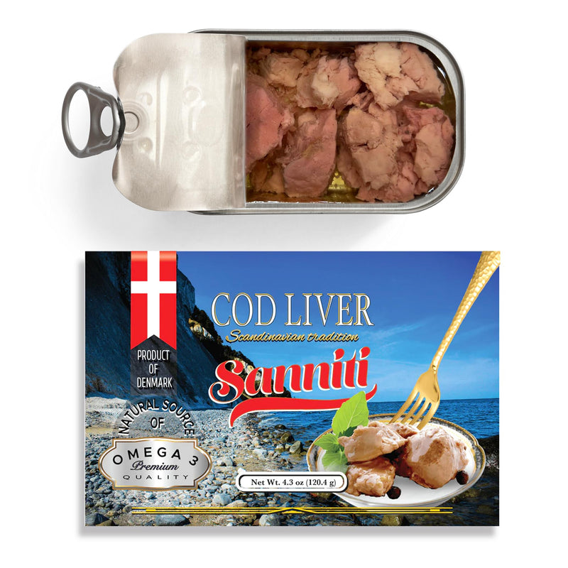 Canned Cod Liver Cod Fish Can – Free Range Fulfillment Services